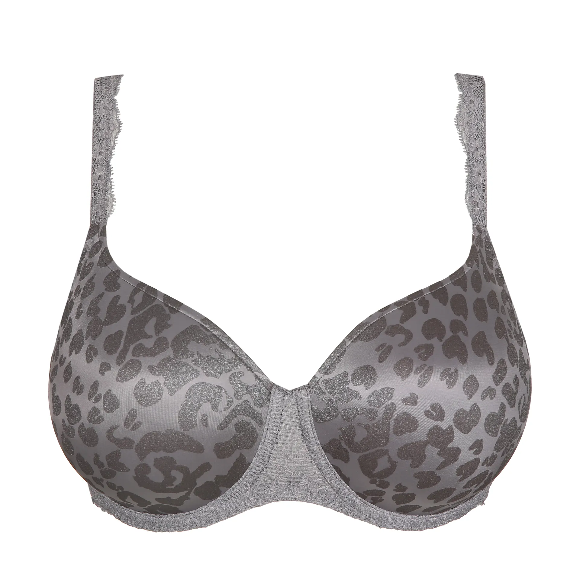 Prima Donna Twist Cobble Hill Padded Heartshape Bra in Fifties Grey