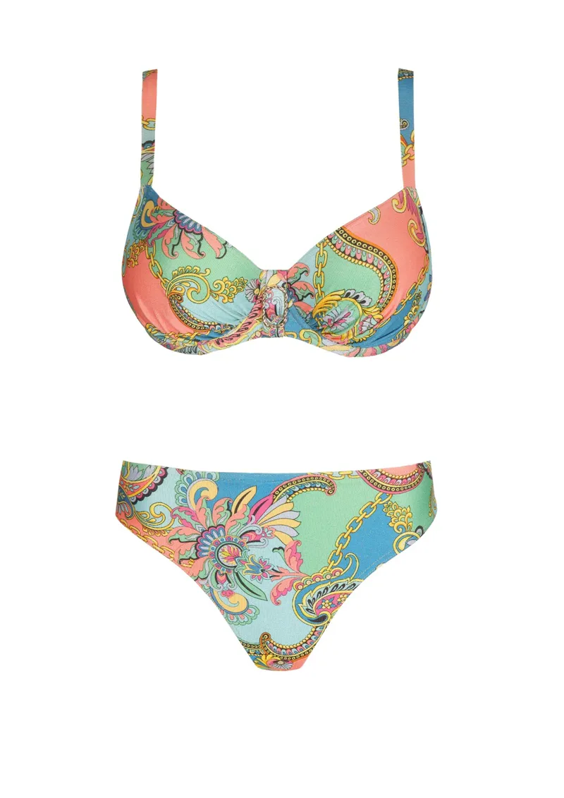 Prima Donna Celaya Full Cup Bikini with Bikini Brief in Italian Chic